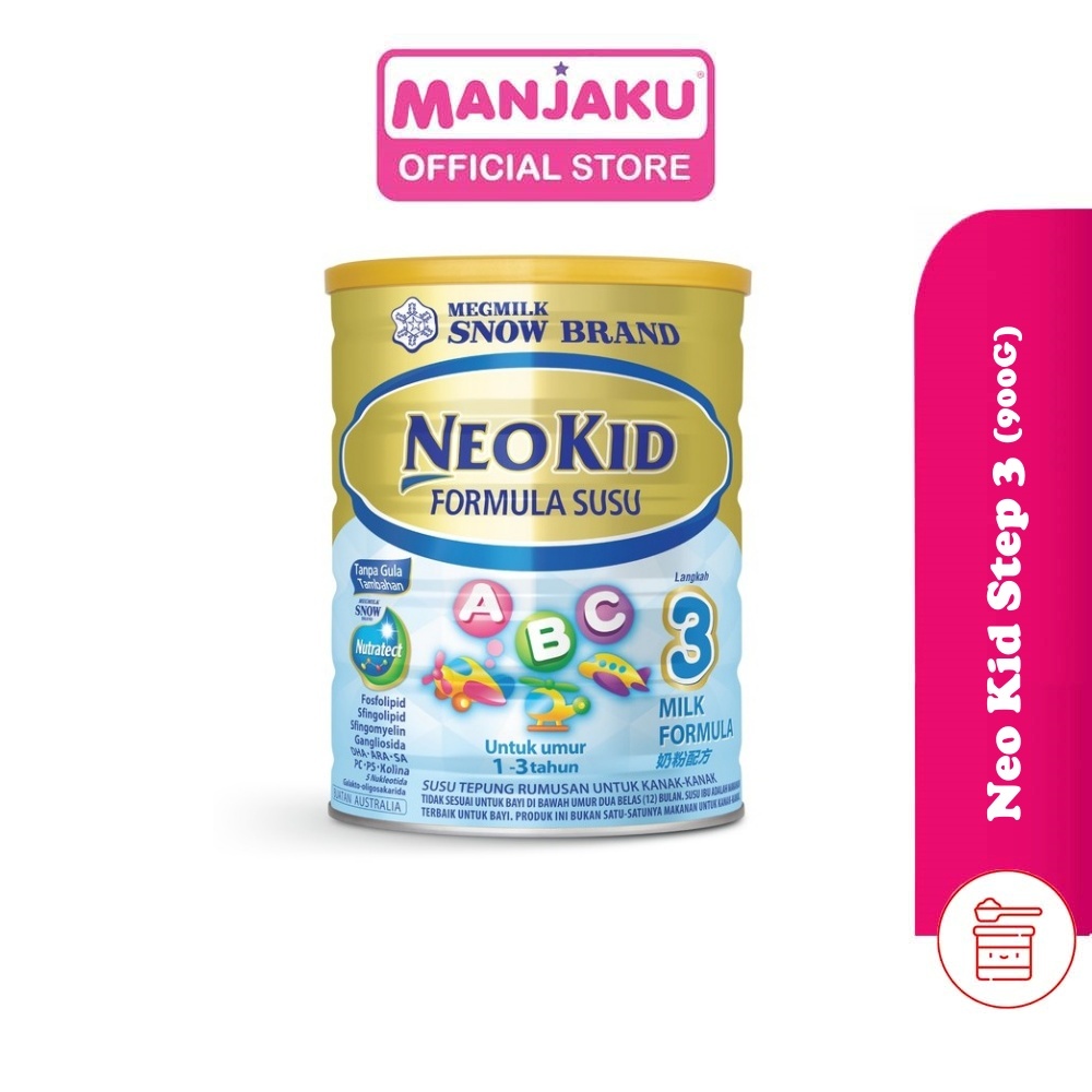 Snow Brand Neo Kid Step 3 Growing-Up Milk Formula (900g) | Shopee Malaysia