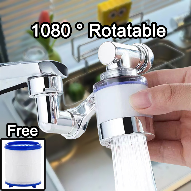 💧💧1080° Degree Universal Extension Faucet Filter Faucet Faucet Adaptor ...