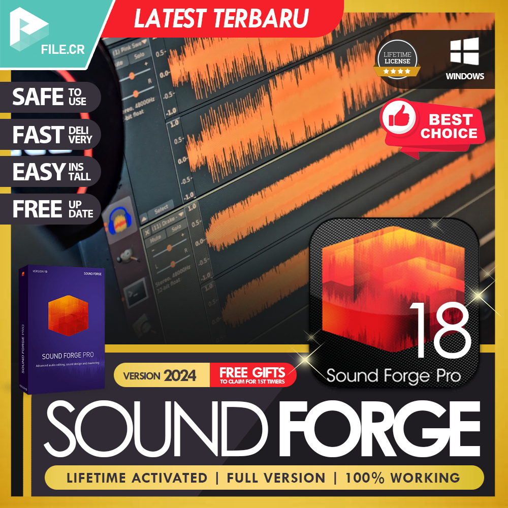 🔥 𝐌𝐀𝐆𝐈𝐗 𝐒𝐎𝐔𝐍𝐃 𝐅𝐎𝐑𝐆𝐄 𝐏𝐫𝐨 Suite 18.0 🔥 MAGIX SOUND FORGE Pro 💯 EASY ...