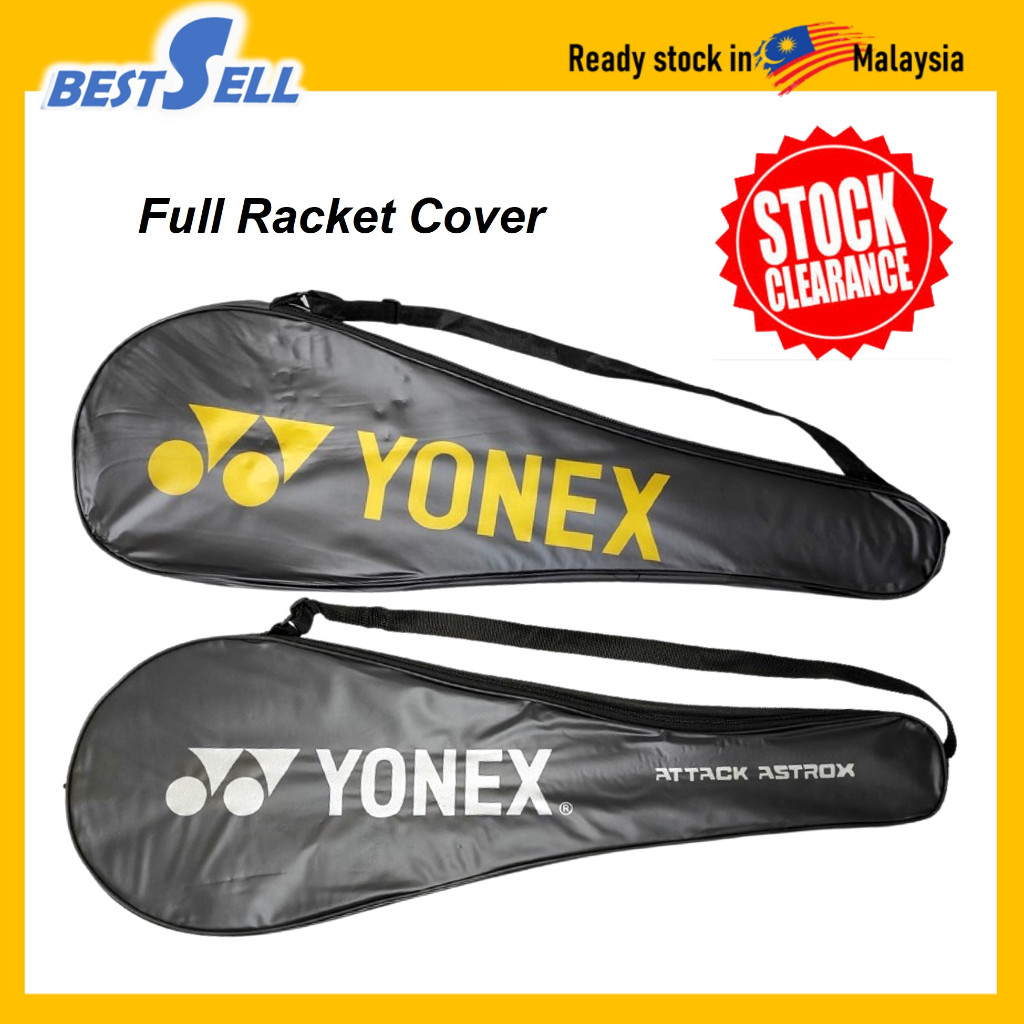 Clear Stock Racket Full Cover fit 1 -2 rackets | Shopee Malaysia