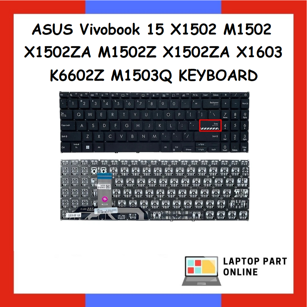ASUS Vivobook 15 X1503Z/ZA K6602Z M1503Q X1502/ZA/VA M1502/Z B1502 ...