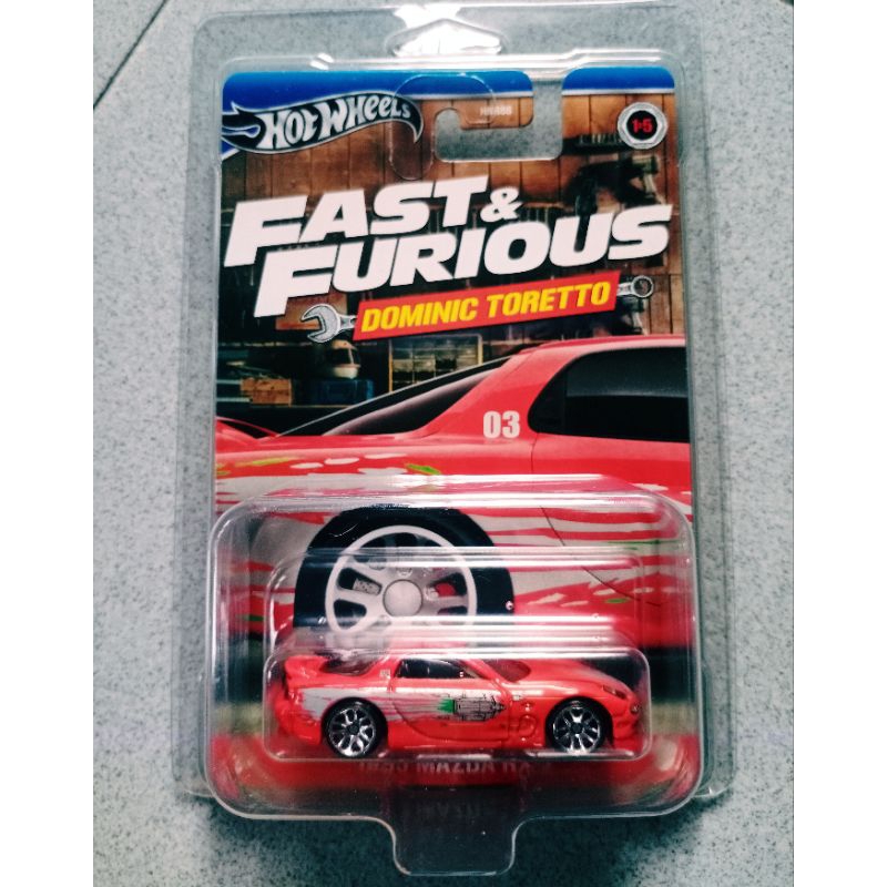 Hot Wheels Mazda RX7 Dominic Toretto Edition | Shopee Malaysia