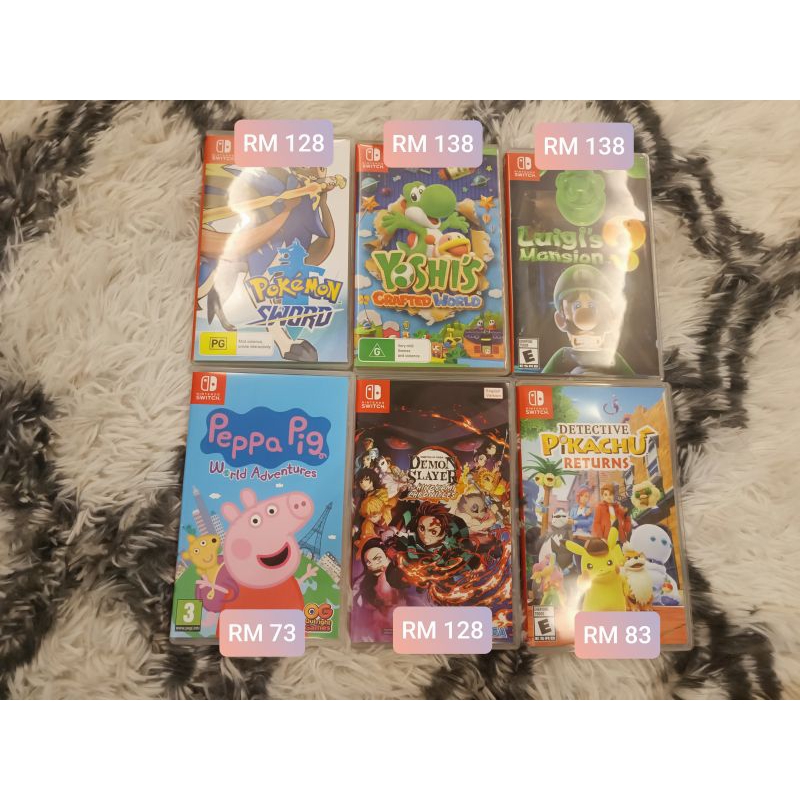 NS Nintendo Switch USED Games/ 2nd HAND game | Shopee Malaysia
