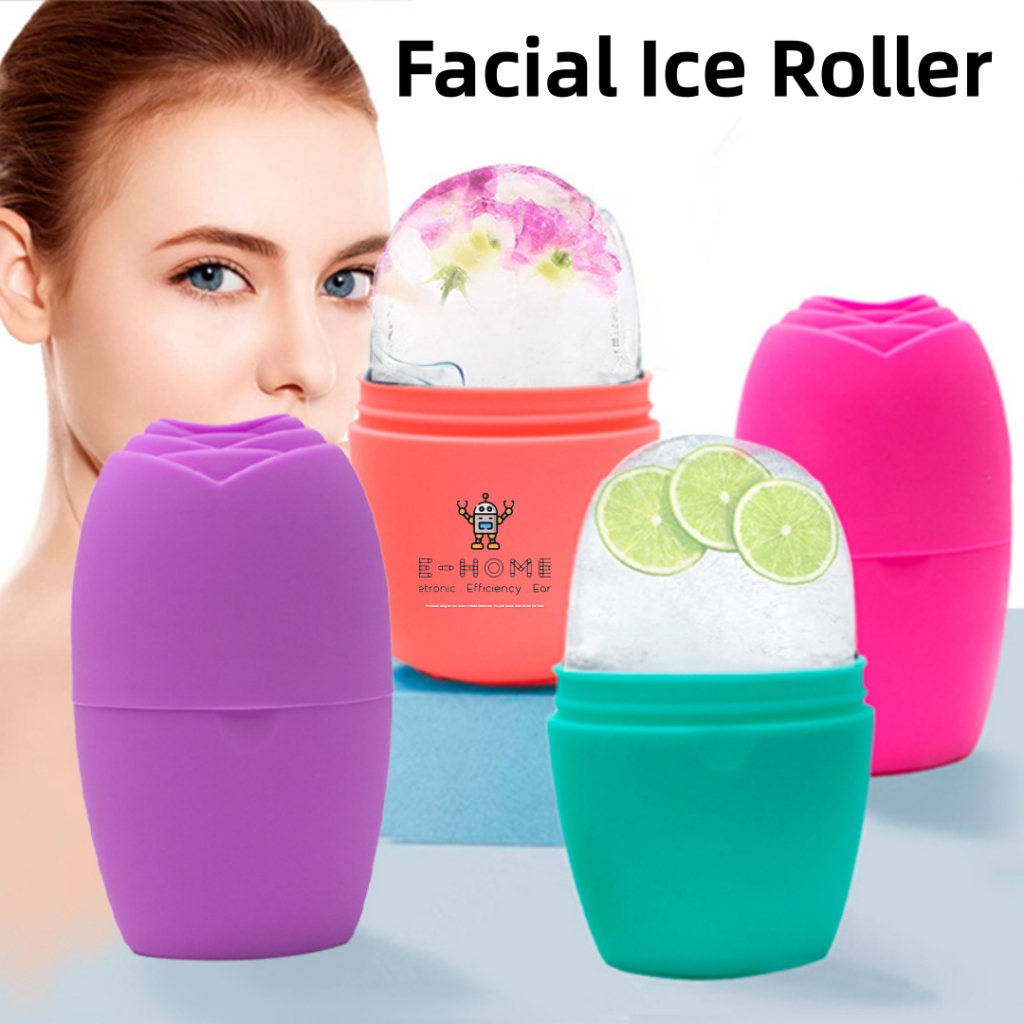 Ice Face Roller Face and Eye Reusable Beauty Ice Facial Roller Face ...