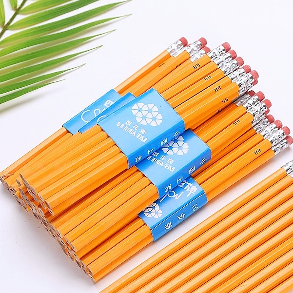 10PCS HB Pencil Drawing Sketching Pensel Lukis(10pcs/pack) in stock HB ...