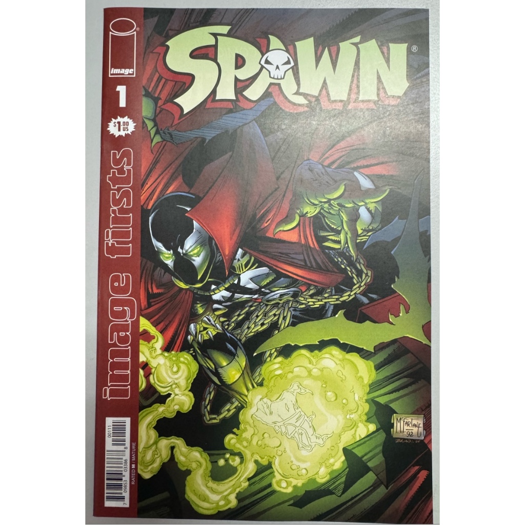 Spawn #1 ( IMAGE FIRSTS ) - Image Comics - REAL COMIC BOOK - Original - READY STOCK | Shopee ...