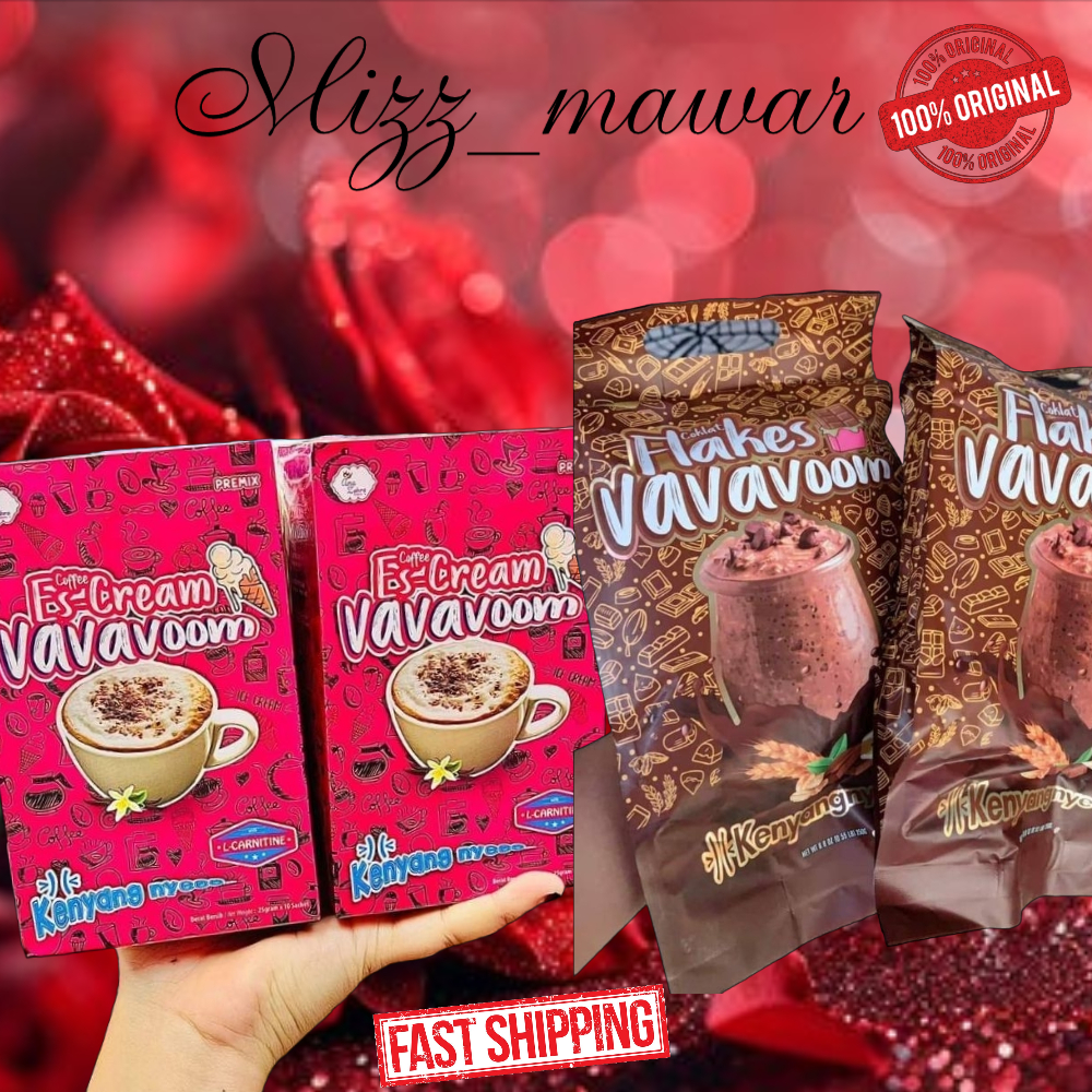 COFFEE ES CREAM VAVAVOOM BY ANA ZAHRA CIKNA KENYANG NYEEE ORIGINAL HQ | Shopee Malaysia