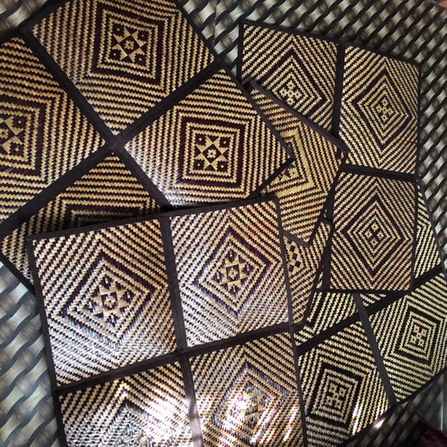 Tikar Saprah Mengkuang Ori Handmade/ Alas makan Readystok | Shopee Malaysia