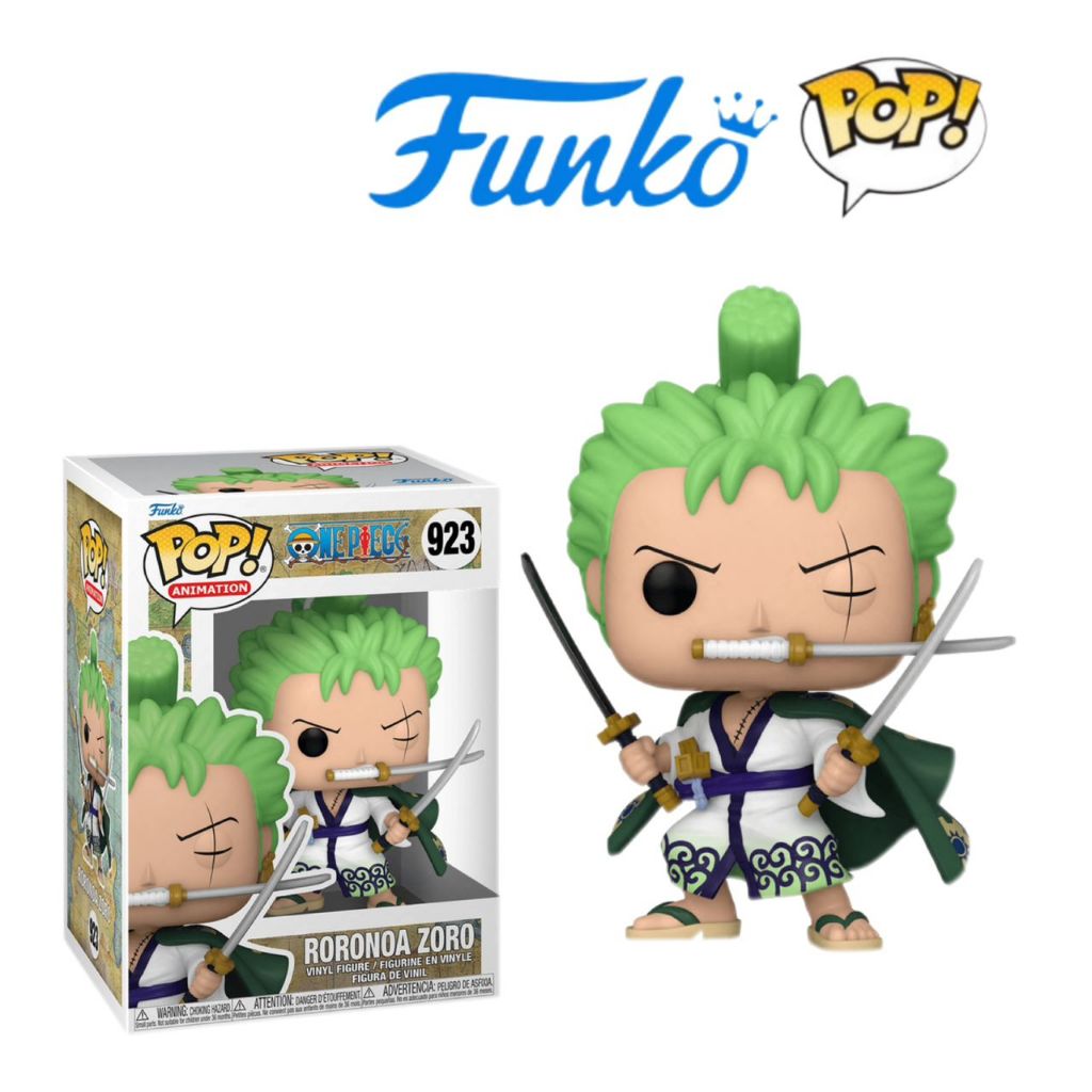 Original Funko Pop Vinyl Animation One Piece 923 Roronoa Zoro ...