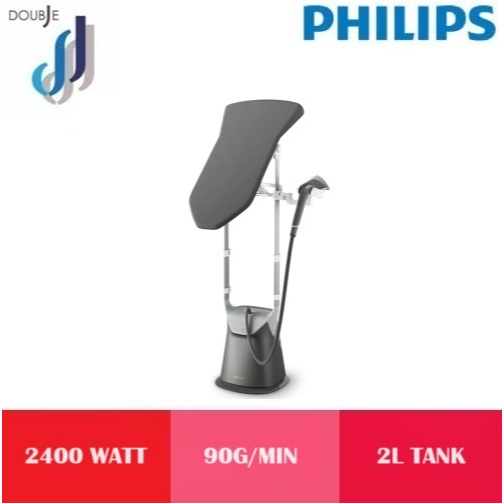 Philips 2400W All In One Iron 8000 Series Stand Steamer Garment Care ...