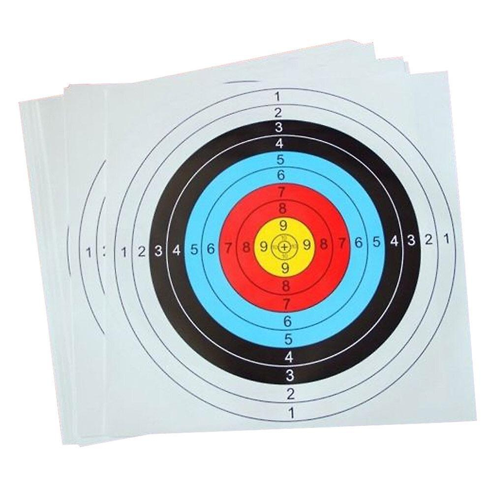Archery Target Shooting Foam Target Paper / Archery Target Paper 40cm x ...