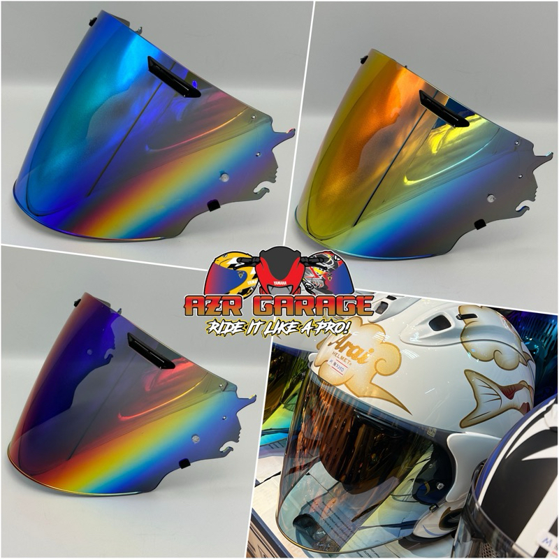 VISOR VZRAM c o p y PNP CUTTING ORIGINAL OPEN FACE helmet visor viral ...