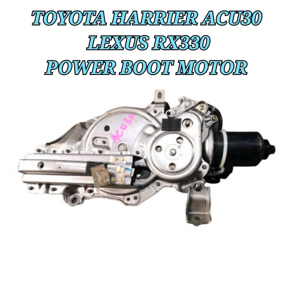 🇯🇵🇯🇵 Power Boot Motor / Rear Gate Motor Toyota Harrier ACU30 / Lexus ...