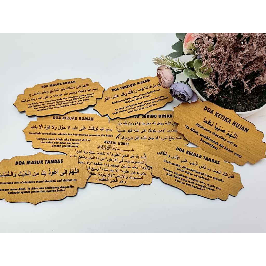 Doa Harian Ayatul Kursi Ayat Seribu Dinar | Shopee Malaysia