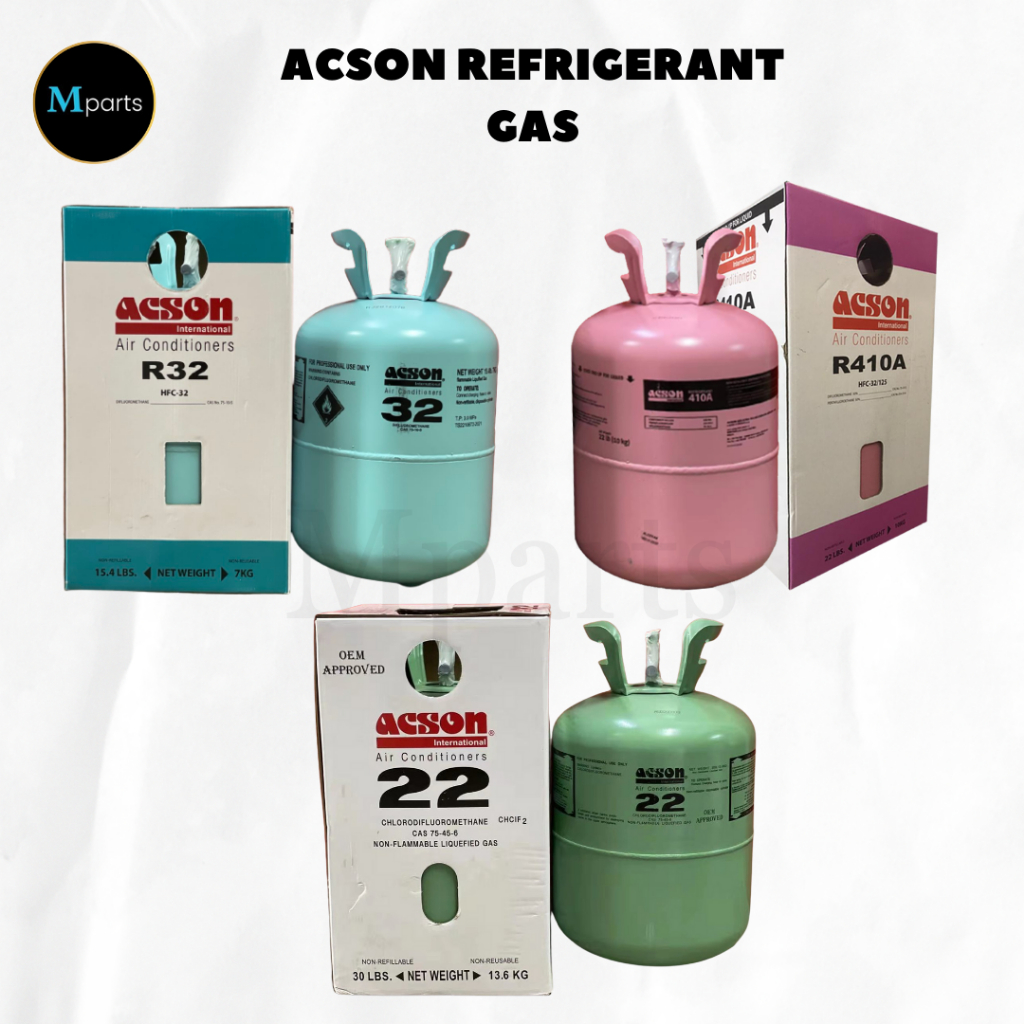 REFRIGERANT GAS ACSON R32 R410A R22 | Shopee Malaysia