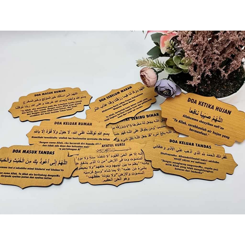 Doa-Doa Harian | Ayatul Kursi | Ayat Seribu Dinar | Shopee Malaysia