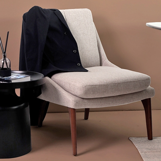 Kerusi Rehat Moden Minimalis LAUREL Nordic Relaxing Lounge Chair Living Room Water Repellent One ...