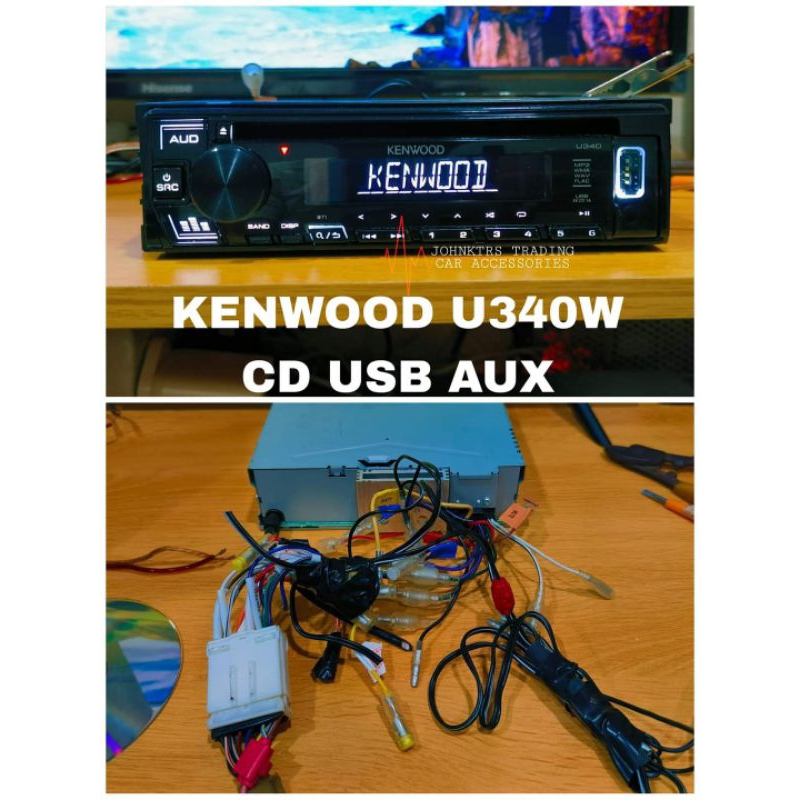 KENWOOD U340W ORIGINAL CD USB AUX FM JAPAN | Shopee Malaysia