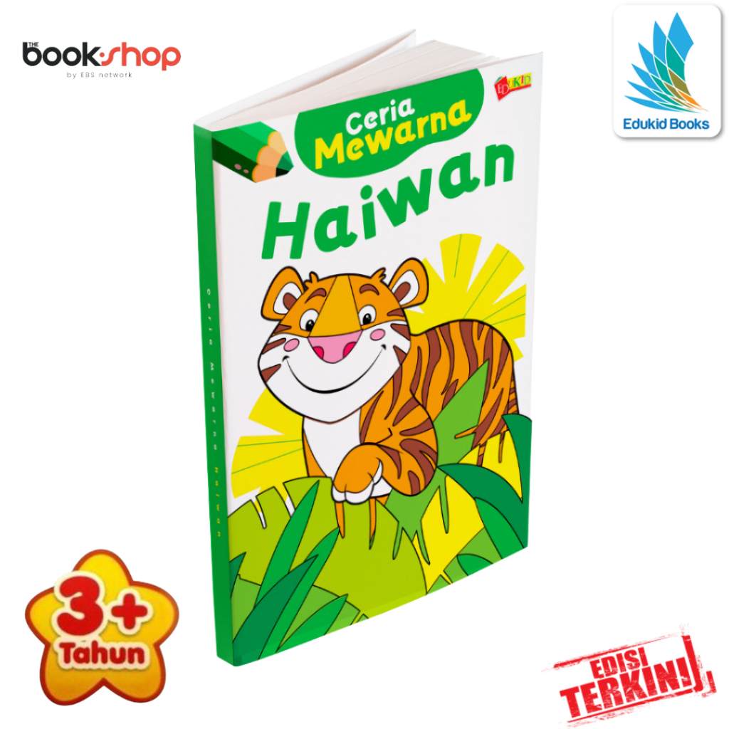 Ceria Mewarna Haiwan - Buku Mewarna - Haiwan - Kanak-kanak - Colouring ...