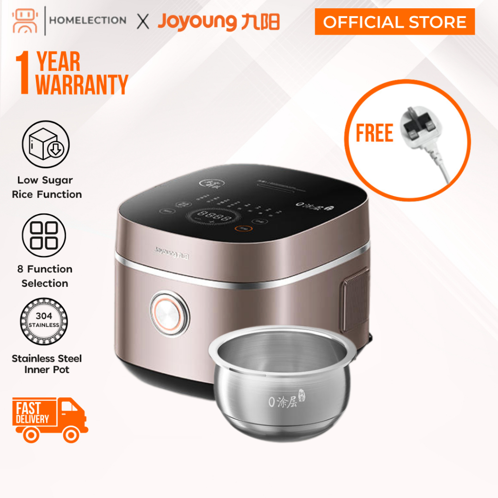 Joyoung 4L Multifunction Low Sugar Rice Cooker With Stainless Steel ...