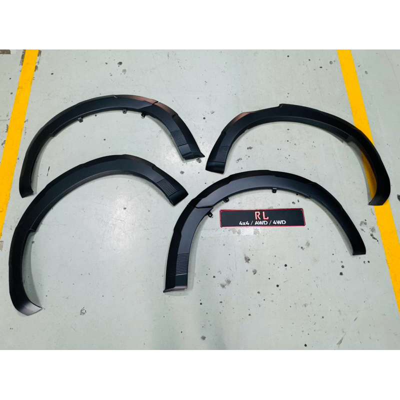 Isuzu dmax 2024 2025 facelift front rear fender flares flare arch ...