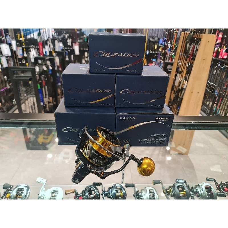 EXPERT GRAPHITE CRUZADOR SW SPINNING FISHING REEL.. | Shopee Malaysia