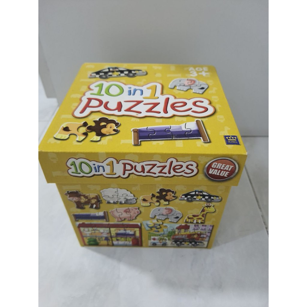 (Preloved) 10 in 1 puzzle | Shopee Malaysia