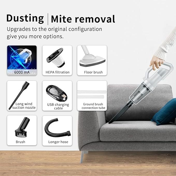 Philips Vacuum Cordless Vacuum Cleaner Wireless Vacuum Handheld Vacuum ...