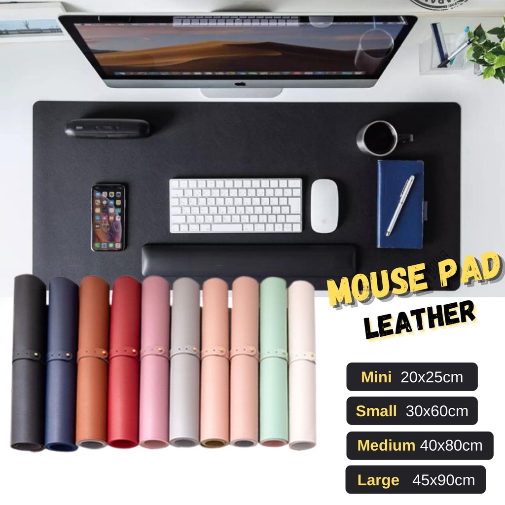 Stitched Large Size Mousepad Keyboard Mat with Anti-slip Suede Backing ...