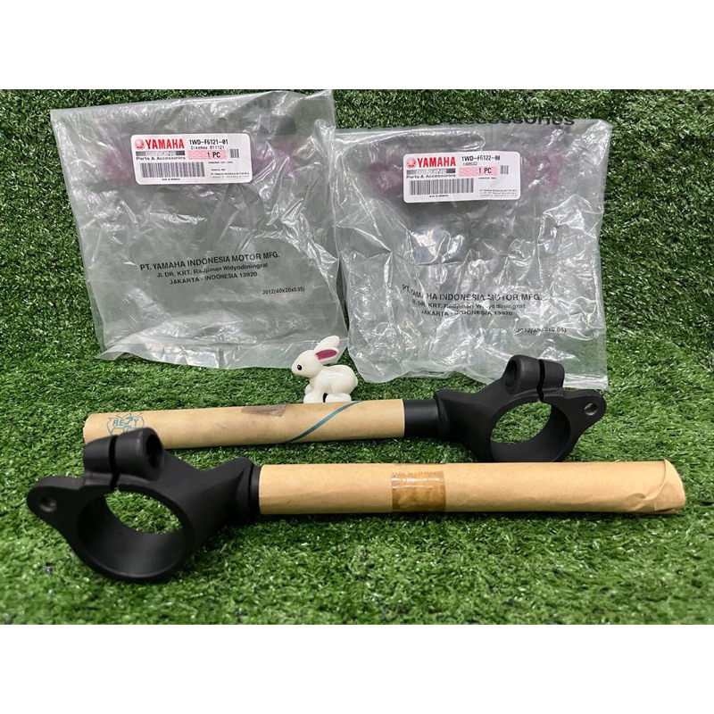 R25 HANDLE BAR TANGAN ORIGINAL YAMAHA PART KIRI KANAN YZF R25 R250 V2 ...