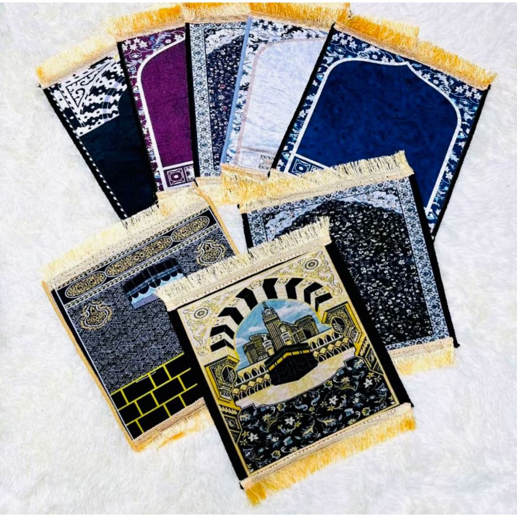 [READY STOCK] NEW Sejadah Shining Velvet/Sejadah Al Hiramin/Sejadah ...
