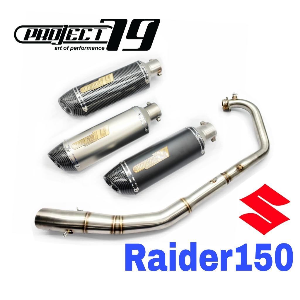 Exhaust Raider 150 Project79 Muffler Ekzos Motor Suzuki Raider150 QPM48 ...