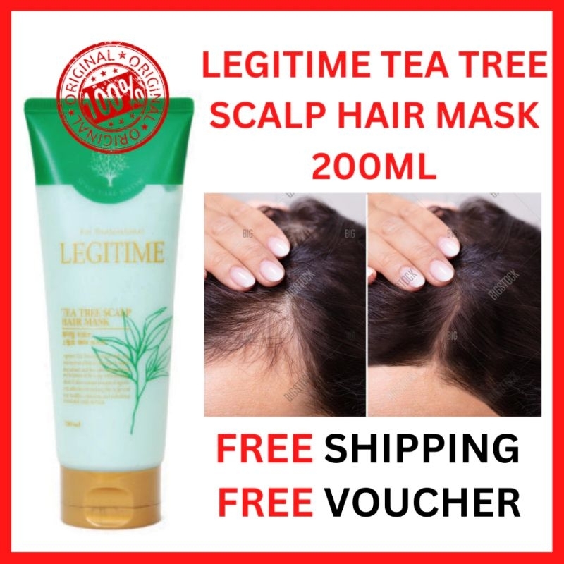 Legitime Tea Tree Scalp Hair Mask (230ml) | Shopee Malaysia