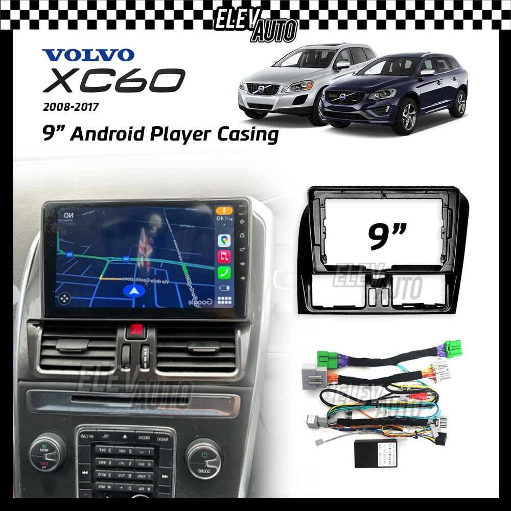 Volvo XC60 XC 60 2008-2017 9" Android Player Casing Installation Dash ...