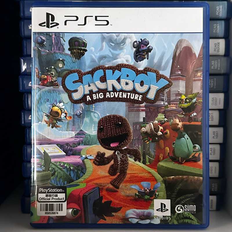 (ENG/CHN) PLAYSTATION PS5 SACKBOY A BIG ADVENTURE USED PHYSICAL DISC ...