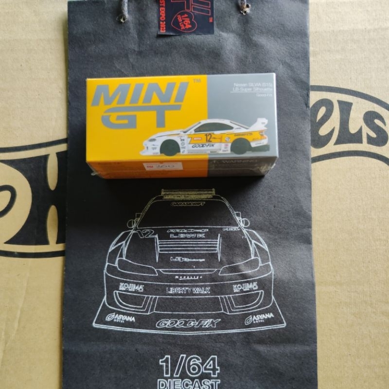 MINI GT IDE EVENT EXCLUSIVE 2023 NISSAN SILVIA S15 | Shopee Malaysia