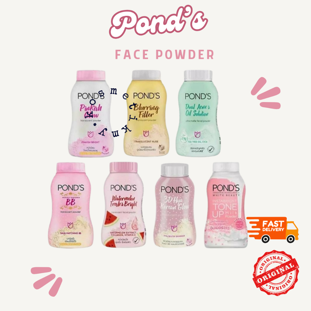 POND'S POWDER FOR ALL SKIN TONE ORIGINAL THAILAND | Shopee Malaysia