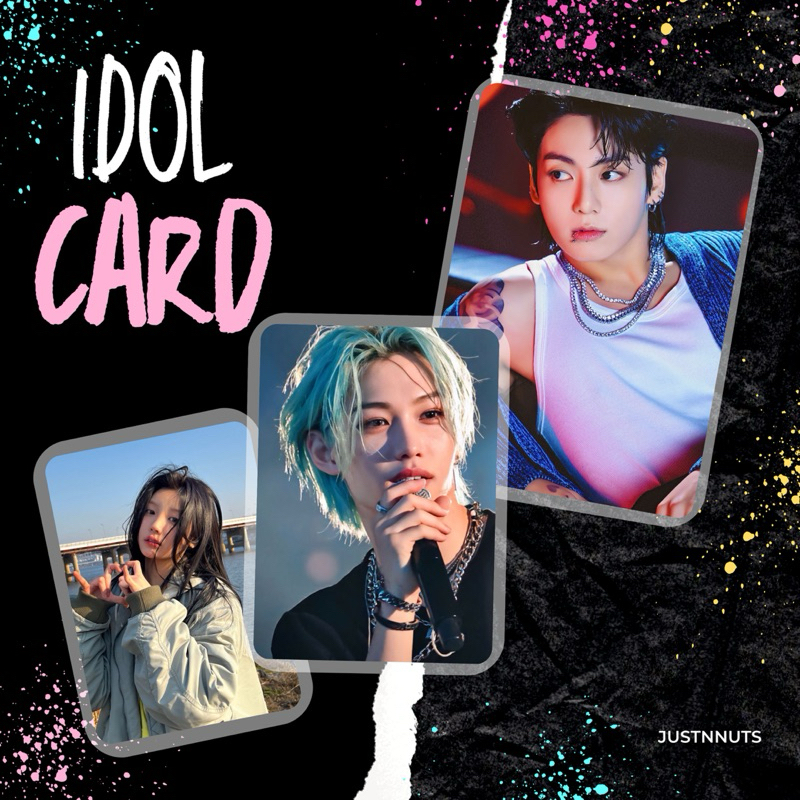 idol card - 2pcs (1 set) | Shopee Malaysia