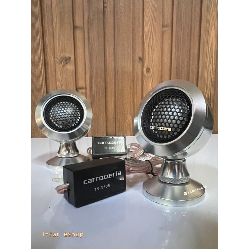 Carrozzeria tweeter with aluminum crome Cup stand and AD crossover ...