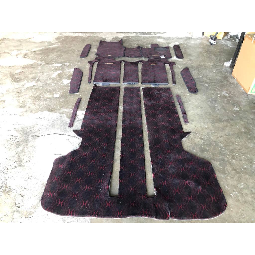 Toyota VELLFIRE ANH20 VIP Floor Mats Carpet Set Ori Japan | Shopee Malaysia