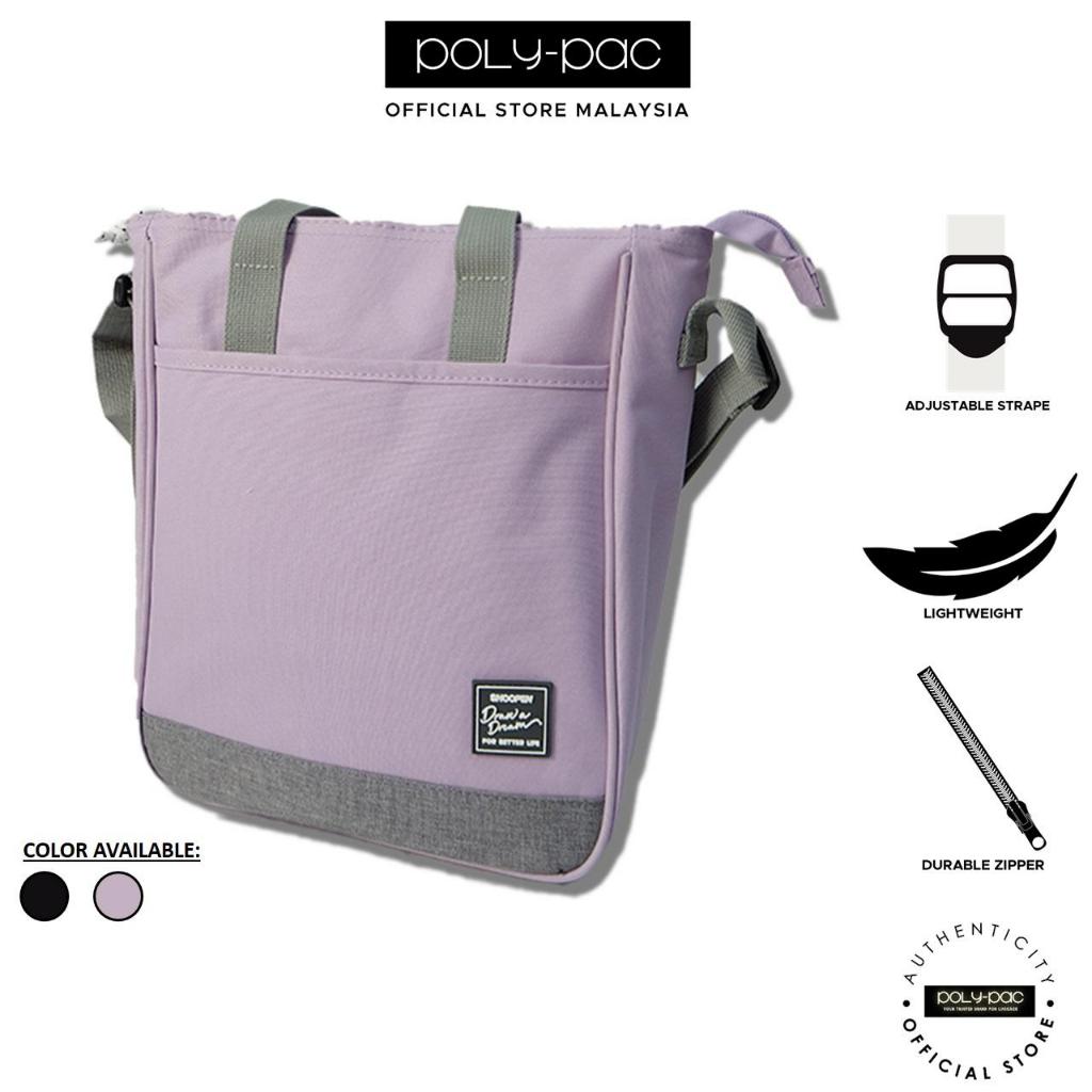 Shoopen by Poly Pac 17" Simple Plain Tote Bag Eco Bag Tuition Bag ...