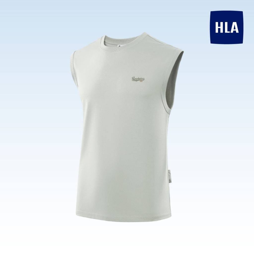 HLA Sportsday Series Cool Feeling Breathable Sleeveless Shirt Men ...