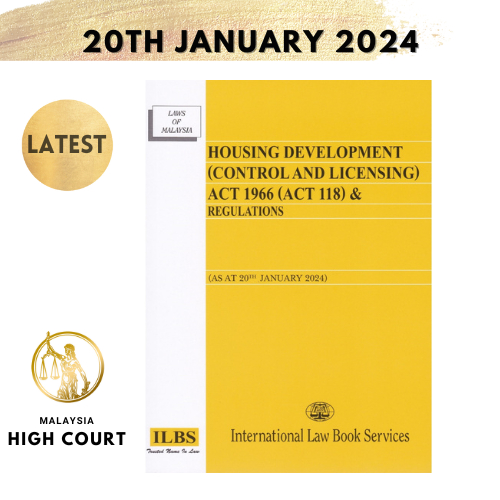 Housing Development (Control and Licensing) Act 1966 (Act 118 ...