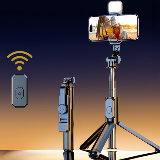 [shopee Choice]360 Rotate 3in1 Bluetooth Selfie Stick Monopod Tripod