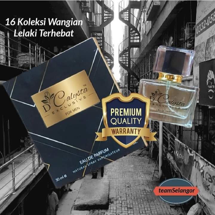 D'CALYSTA [MEN] Perfume Exclusive ‼️ Unforgettable Scent Bau Paling Win ...