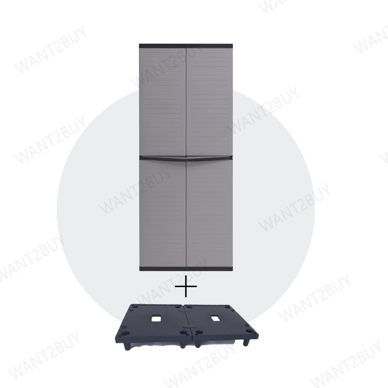 OPTIMUS WaterProof Premium Storage Cabinet Multi Purpose Locker Plastic ...