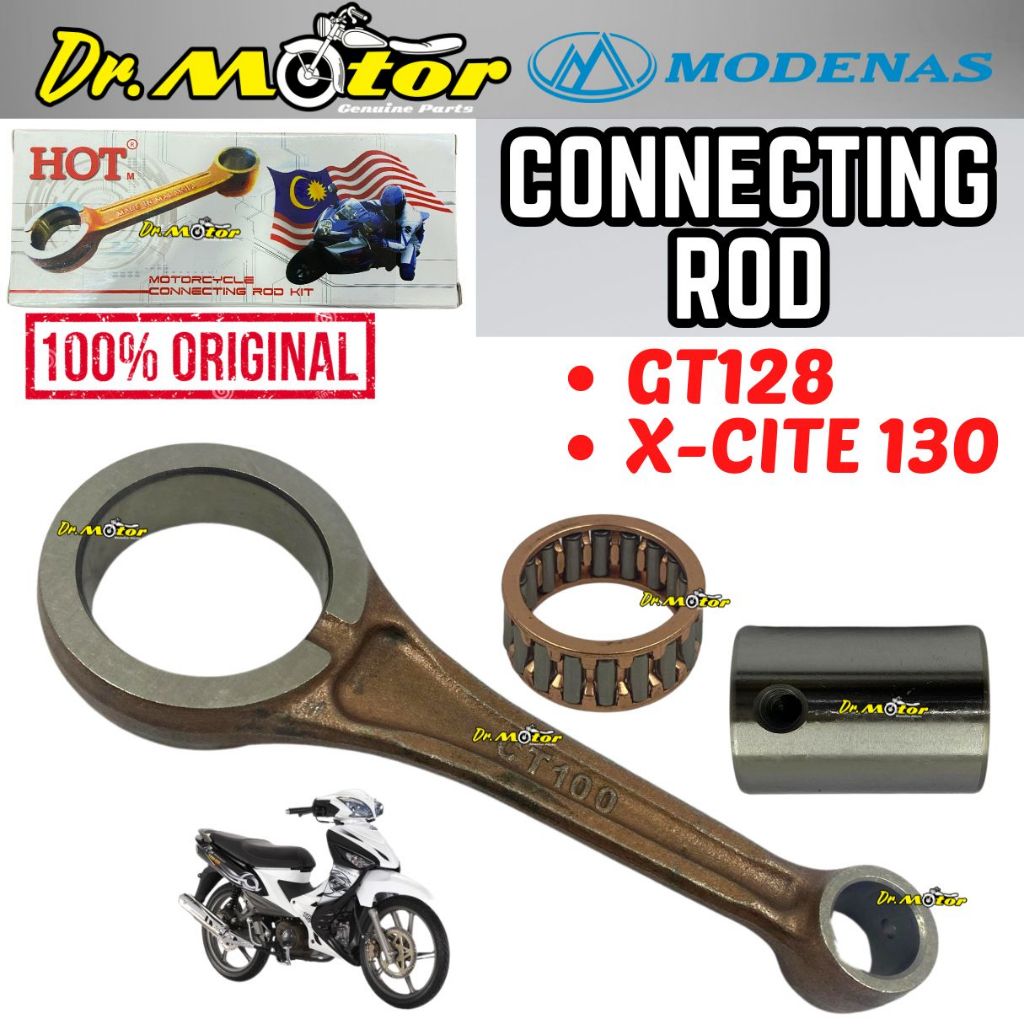 GT128 X-CITE 130 GT 128 XCITE130 MODENAS Connecting Rod Kit ConRod Con ...