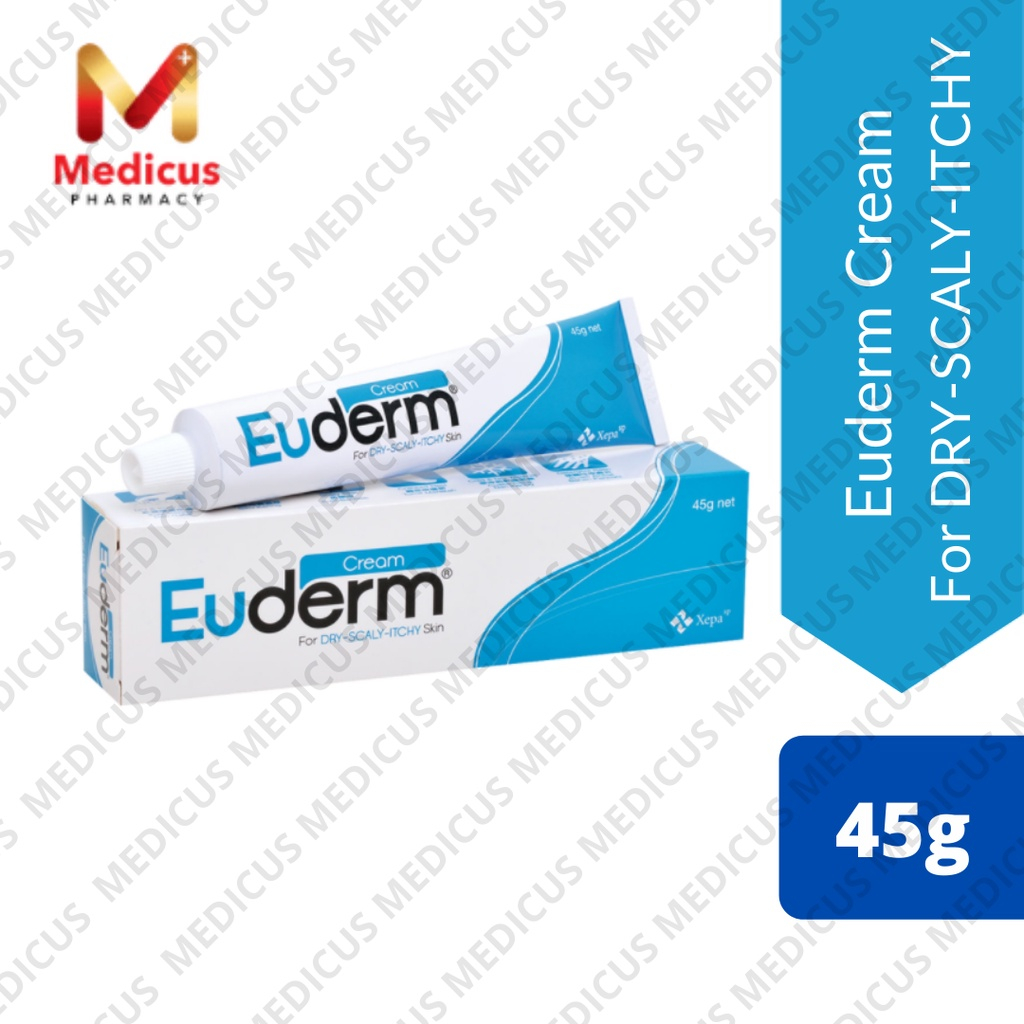 Euderm Cream For Dry-Scaly-Itchy Skin (Exp: 03/2026) | Shopee Malaysia