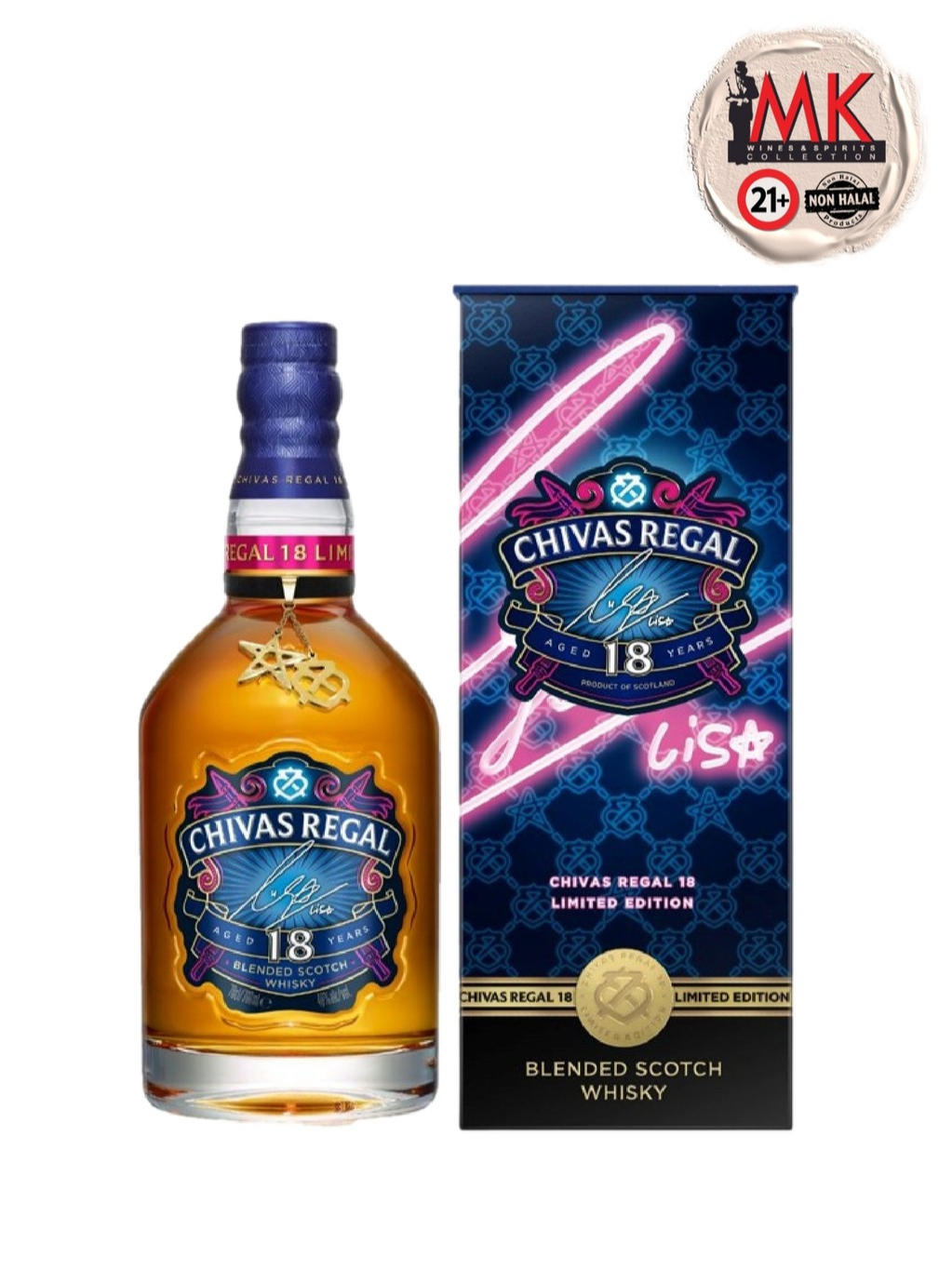 Chivas Regal 18 Year Old Whisky Lisa Limited Edition (750ml) | Shopee Malaysia