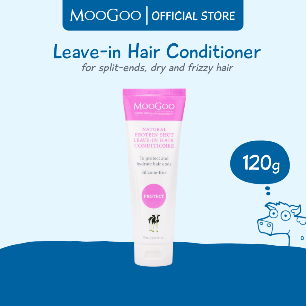 MooGoo Protein Shot Leave-in Conditioner 120g | Shopee Malaysia